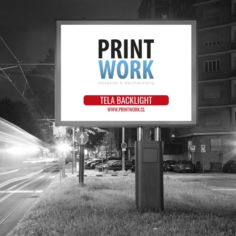 Tela Backlight - PRINT WORK
